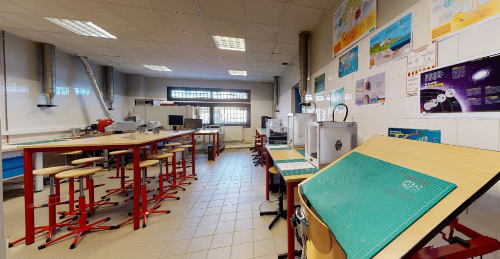Le fablab de l'école d'ingénieurs CESI au Mans